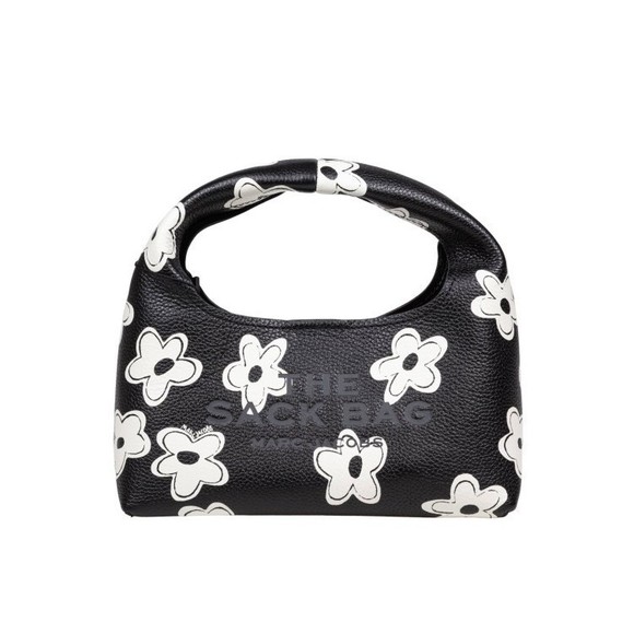 Marc Jacobs | Bags | Marc Jacobs Flower Print Leather Mini Sack Nwt ...